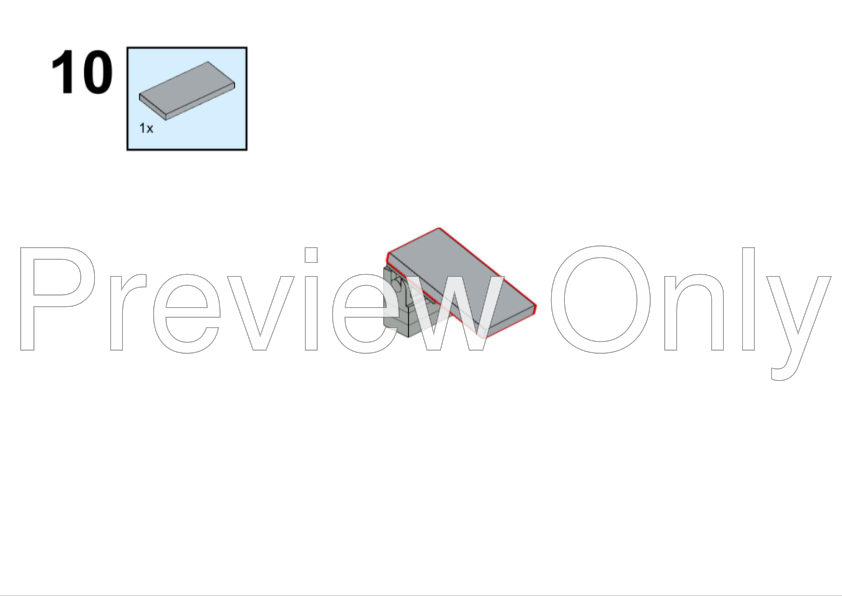 LEGO MOC Black Knights castle Microscale by verence | Rebrickable ...