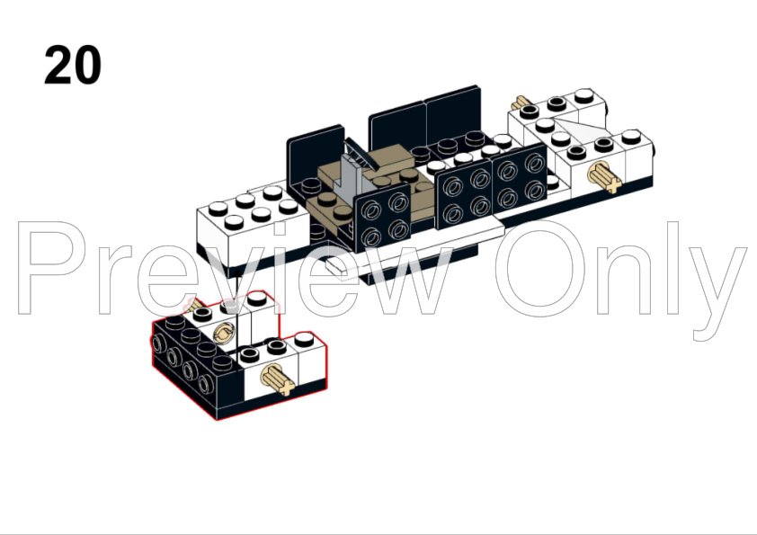 LEGO MOC Ford F-250 Hot Rod by Giakime Brick | Rebrickable - Build with ...