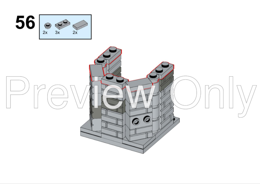 LEGO MOC Cinderella's Castle | Modular Fairy Tale world by gabizon ...