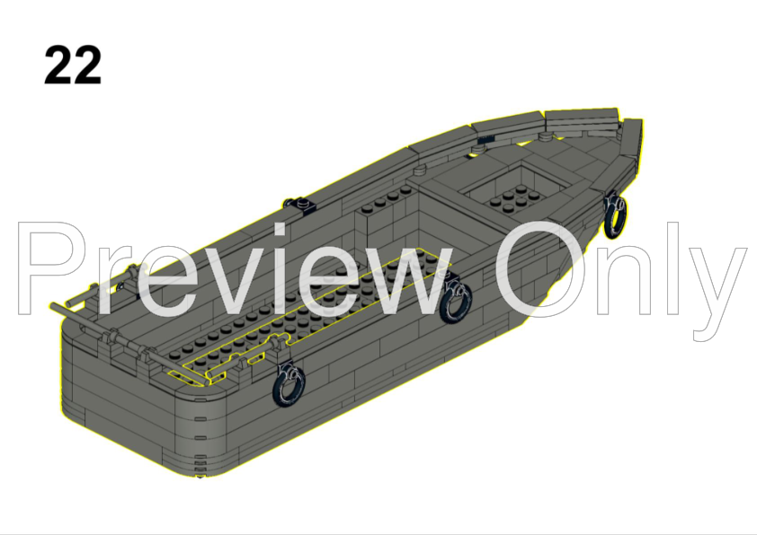 LEGO MOC Patrol Boat River PBR by smigge | Rebrickable - Build with LEGO