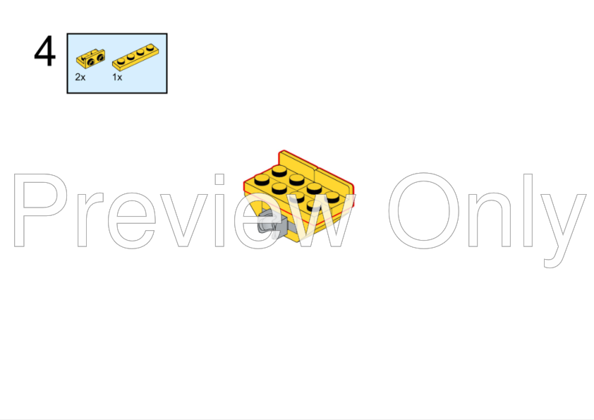 LEGO MOC Psyduck by Mith77 | Rebrickable - Build with LEGO