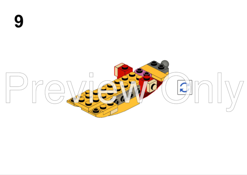 LEGO MOC Alligator by dvdliu | Rebrickable - Build with LEGO