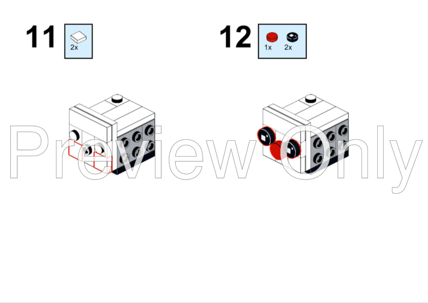 LEGO MOC Cuphead in plane by KiwiKid12 | Rebrickable - Build with LEGO