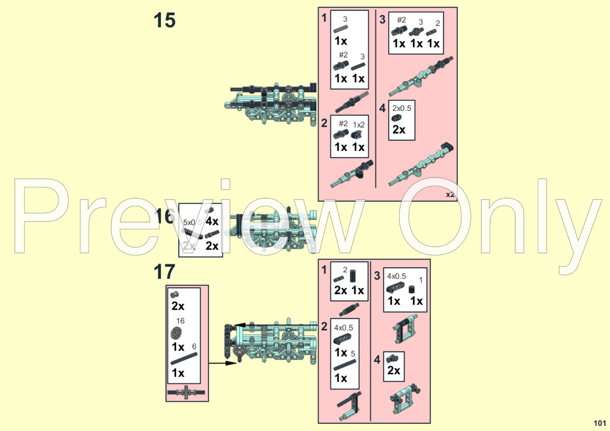 LEGO MOC Virginian 2-8-8-8-4 Triplex "700" by Barduck | Rebrickable ...
