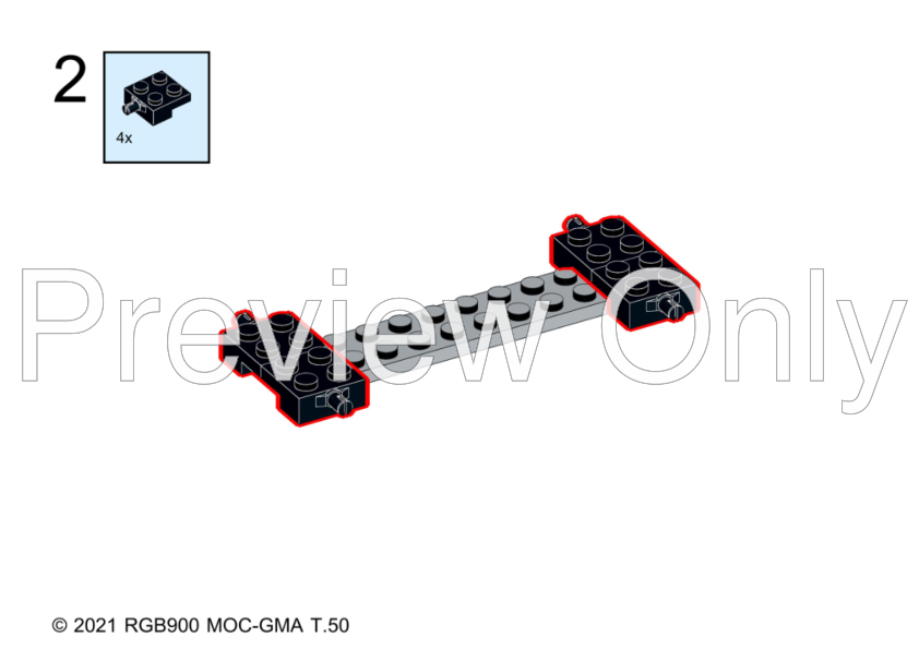 LEGO MOC GMA T.50 by RGB900 | Rebrickable - Build with LEGO