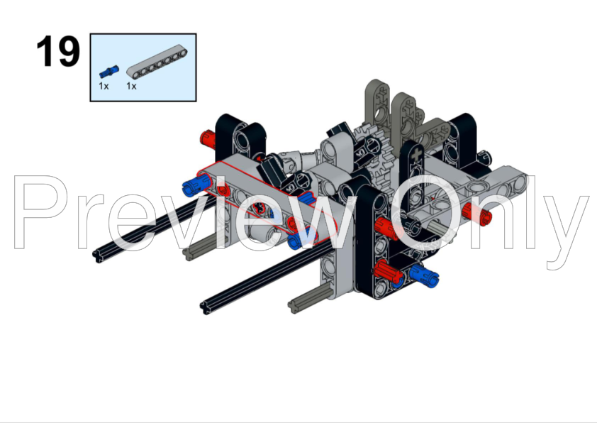 LEGO MOC V6 Supercar by Lego_Tech | Rebrickable - Build with LEGO