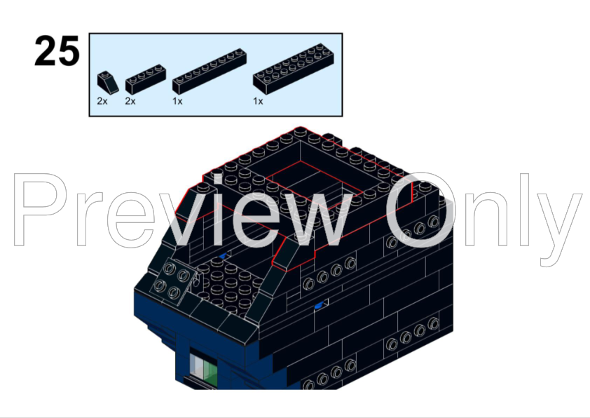 LEGO MOC Chappie UCS helmet by Brick-o-lantern | Rebrickable - Build ...