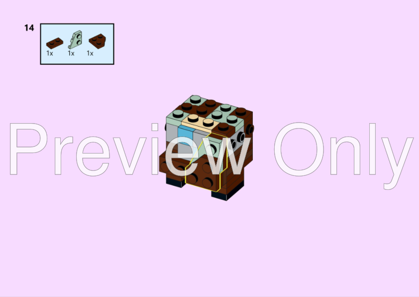 LEGO MOC Fred and George Weasley Brickheadz by GetMeBricked ...