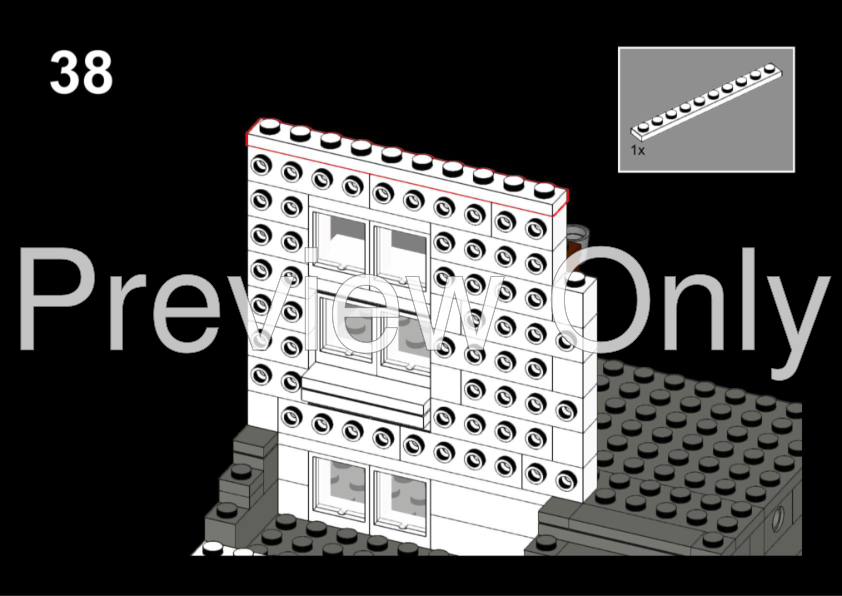 LEGO MOC 12 Grimmauld Place by JL.Bricks | Rebrickable - Build with LEGO