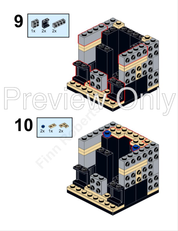 LEGO MOC Beach Party Helmet by FinnRoberts | Rebrickable - Build with LEGO