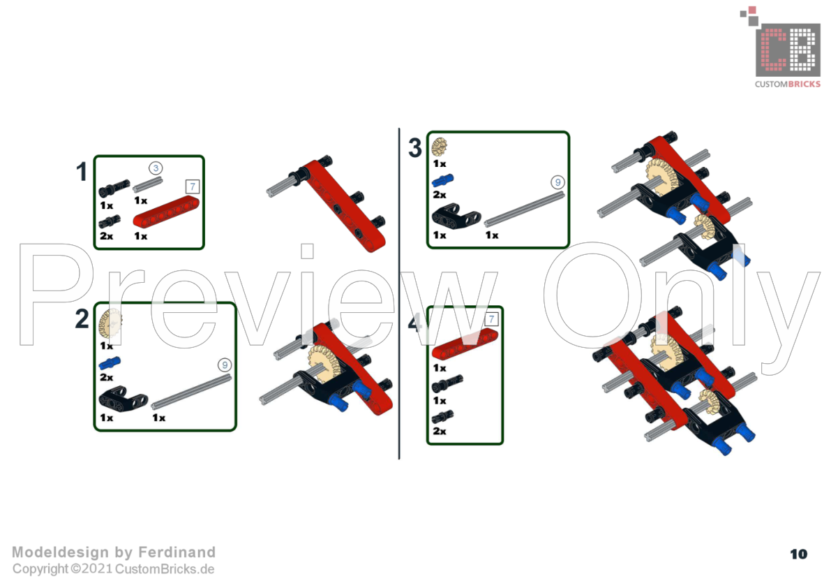 LEGO MOC Custom tipping semitrailer by CustomBricks.de | Rebrickable ...