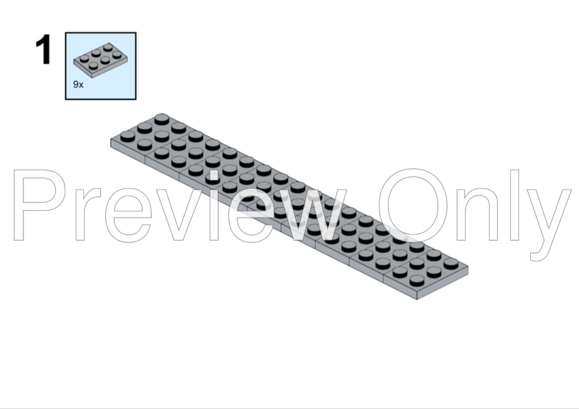 LEGO MOC MiG-31 Foxhound Mini-Scale by Brickosaurus | Rebrickable ...