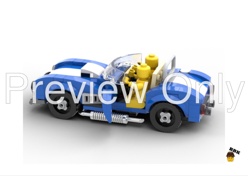 LEGO MOC AC Cobra Shelby Widescreen by billyballokarlo | Rebrickable ...