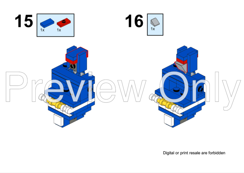 Lego Moc Transformers Soundwave G1 By Devid Vii Rebrickable Build
