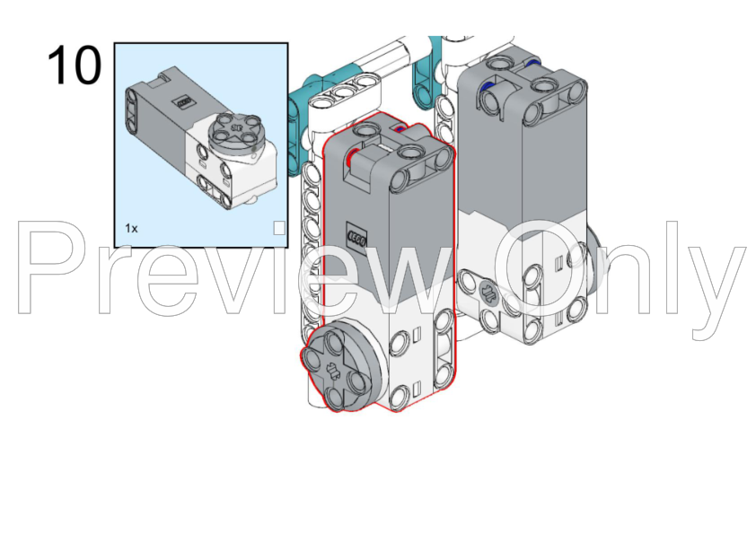 LEGO MOC 1$(UPDATE) Lego mindstorm 51515 cat by LinusAlbus ...