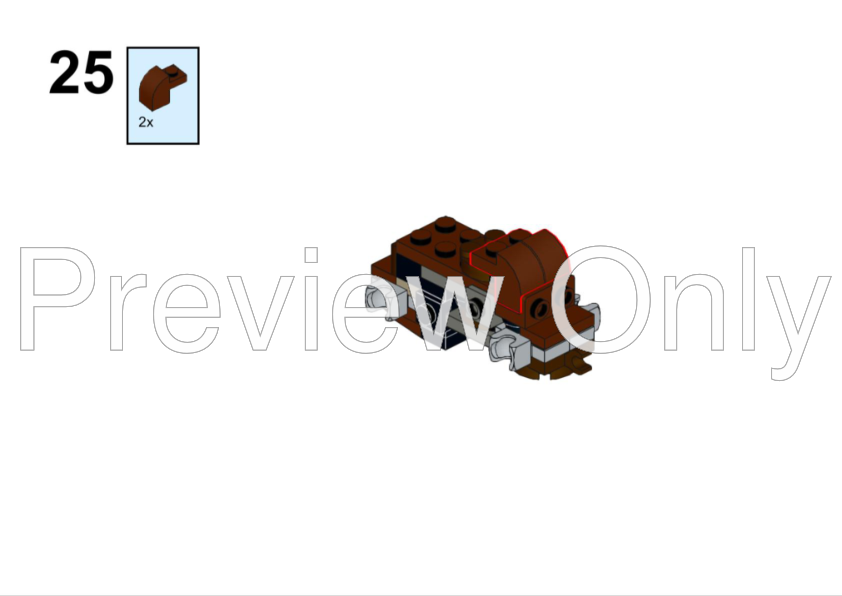 LEGO MOC-71779 Mudhorn by SornReed | Rebrickable - Build with LEGO