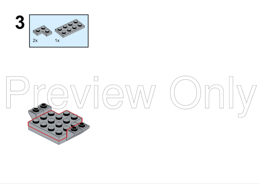 LEGO MOC Lego SW MOC Imperial TIE bomber microfighter scale PDF ...