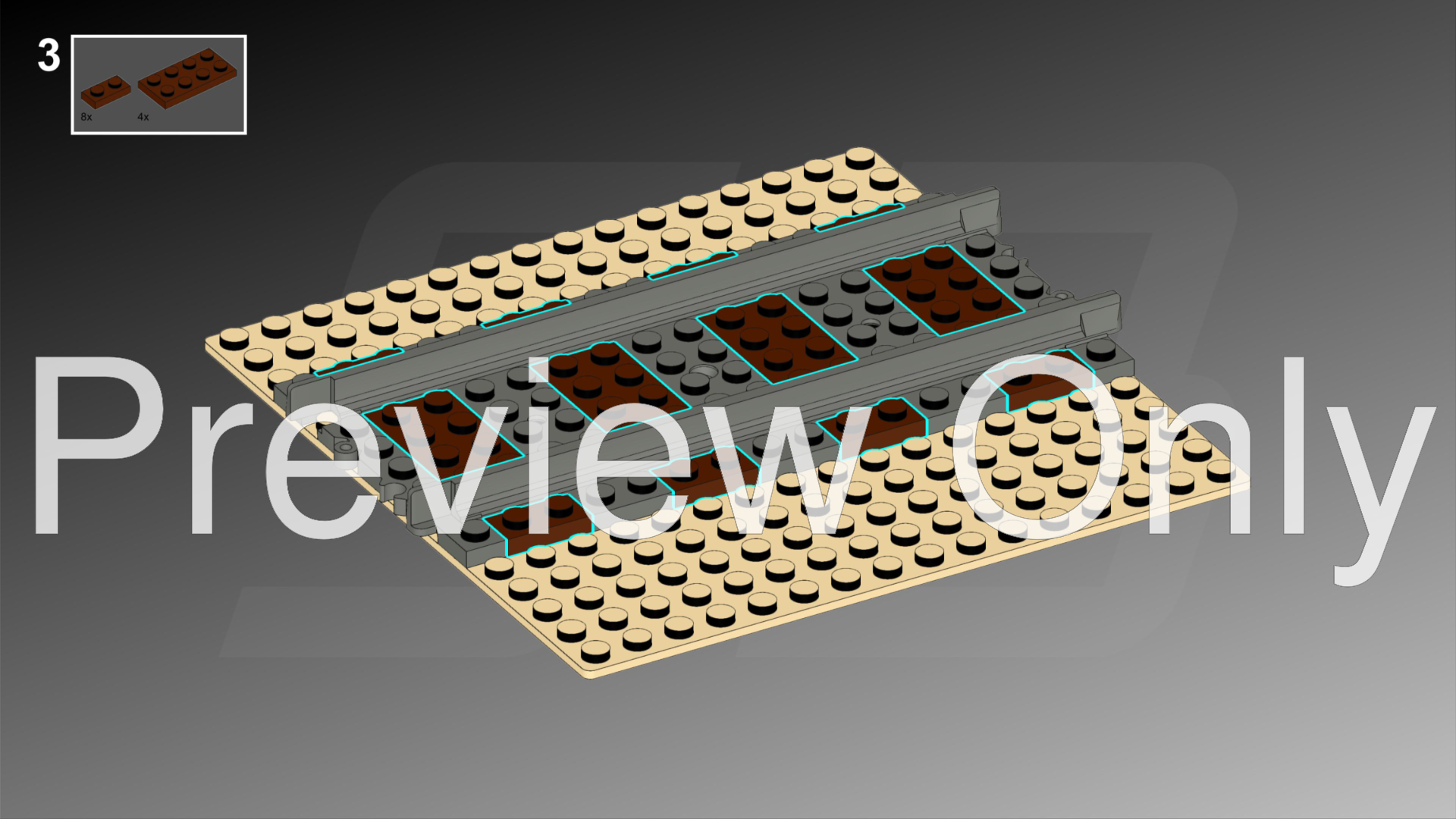 LEGO MOC Train Signal by NeoSephiroth | Rebrickable - Build with LEGO