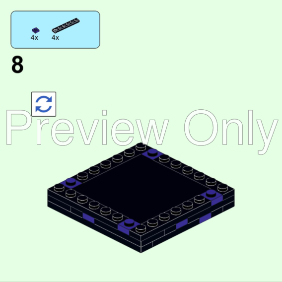 LEGO MOC Enchanting Table by Morty_Parr | Rebrickable - Build with LEGO