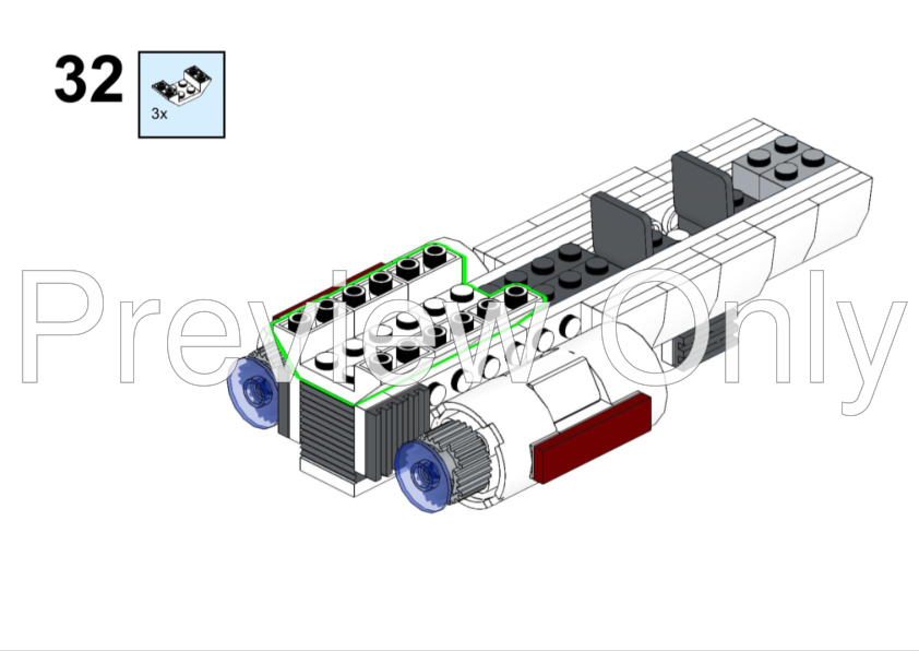 LEGO MOC Mist Hunter (Zuckuss and 4-LOM's bounty hunter gunship) by ...
