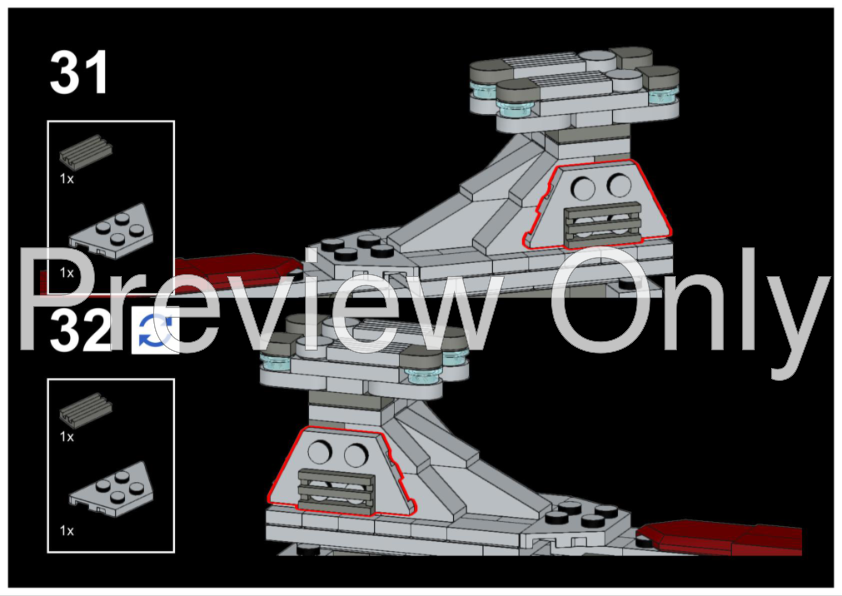 LEGO MOC Lego Midi-Scale Venator by BricksInLithuania | Rebrickable ...