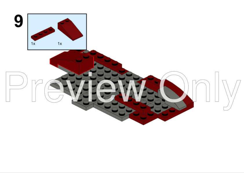 Lego Moc Manta Droid Sub Fighter From The Clone Wars 2003 By Grisbee