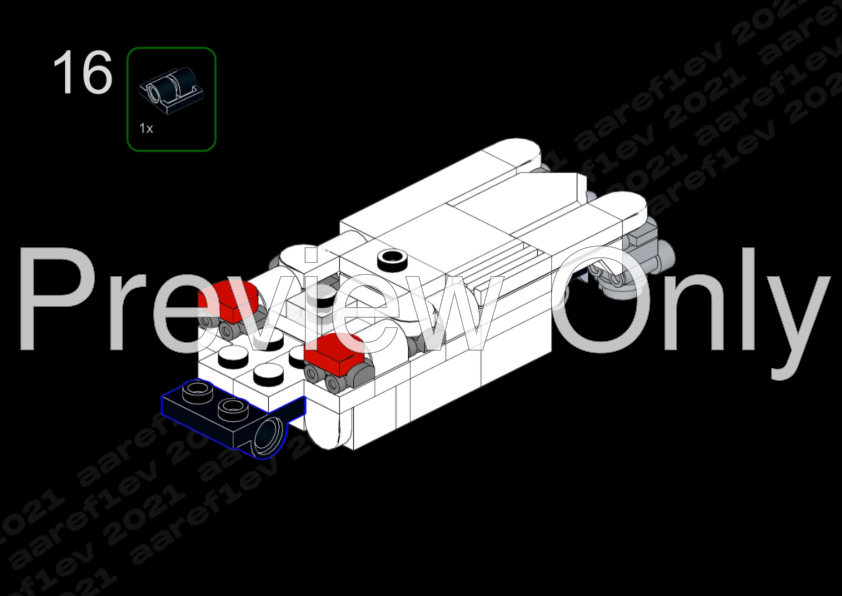 LEGO MOC '59 Cadillac Miller-Meteor "Ecto-1" by aaref1ev | Rebrickable ...