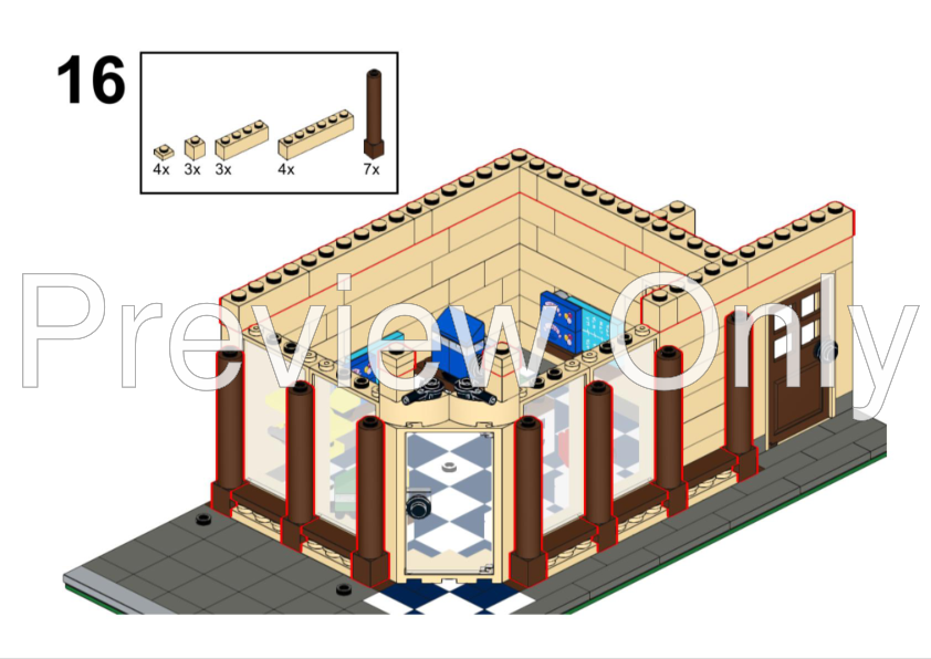LEGO MOC 31105 Modular Upgrade by crisscross | Rebrickable - Build with ...