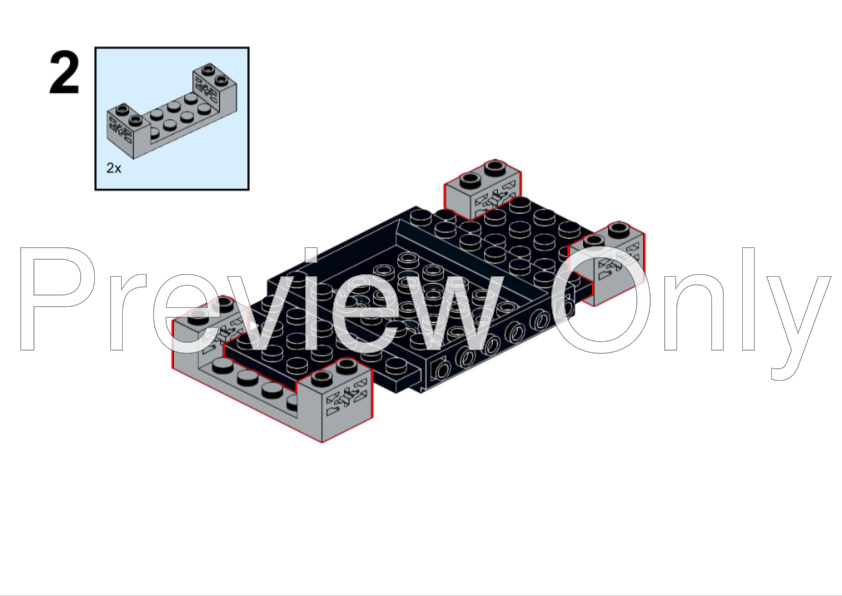 LEGO MOC Nissan GTR Skyline R32 - 8 studs by ddtht | Rebrickable ...