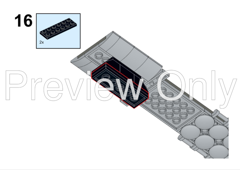LEGO MOC Sukhoi Su-24 | 1:34 Scale by DarthDesigner | Rebrickable - Build with LEGO