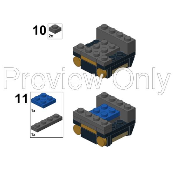 Lego Moc Super Pinup Pack 4 By Igor X Rebrickable Build With Lego
