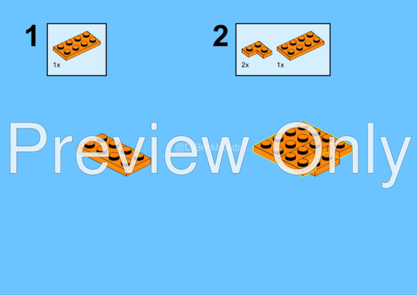 LEGO MOC Miles "Tails" Prower Brickheadz by DrBrickheadz | Rebrickable ...