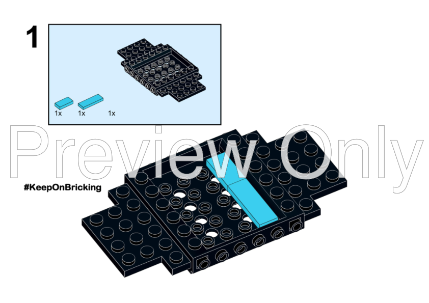 LEGO MOC 76898 12IN1 by Keep On Bricking | Rebrickable - Build with LEGO