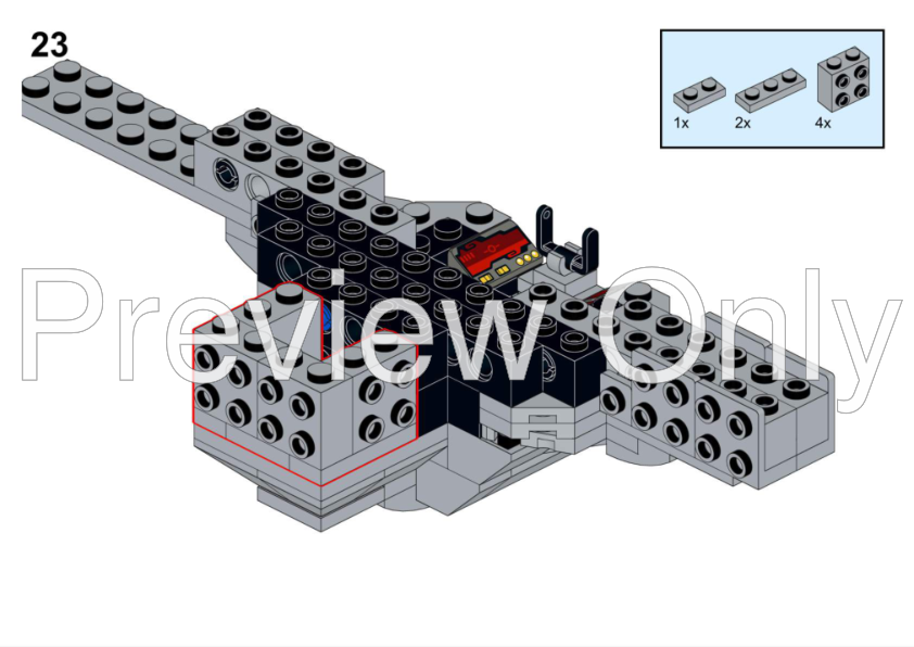 LEGO MOC TIE Interceptor Brute by ryan1172 | Rebrickable - Build with LEGO