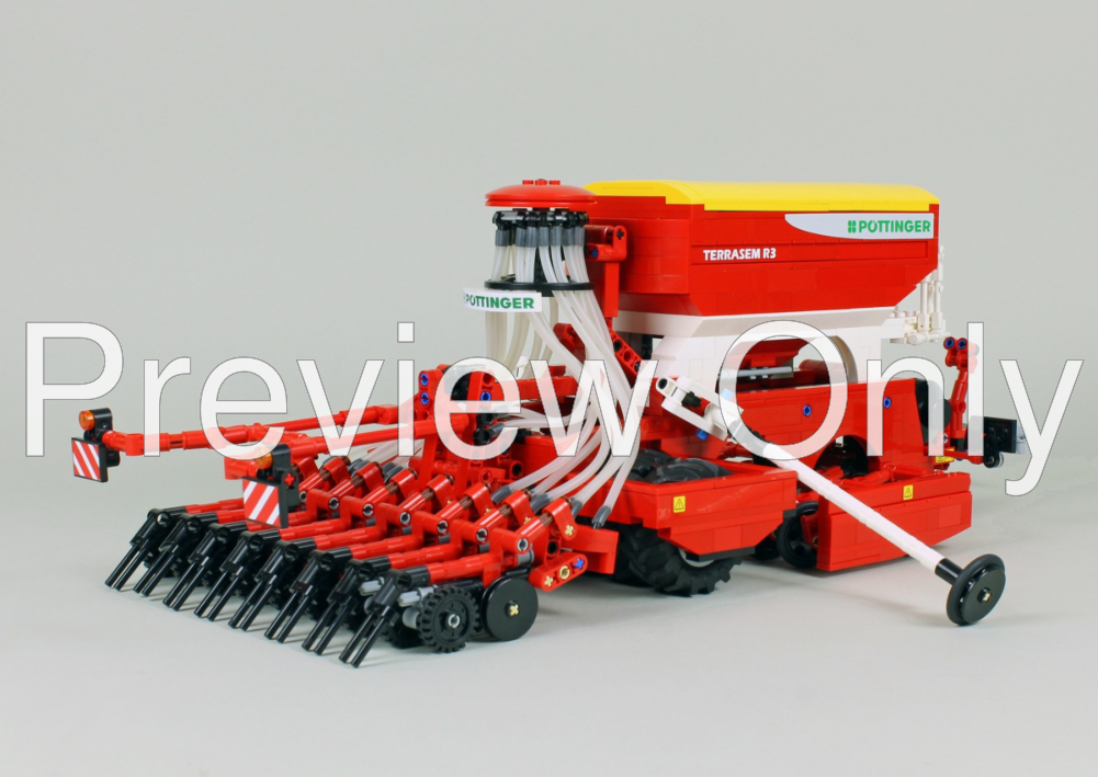LEGO MOC Pottinger Terrasem T3 Seeder by M_longer | Rebrickable - Build ...