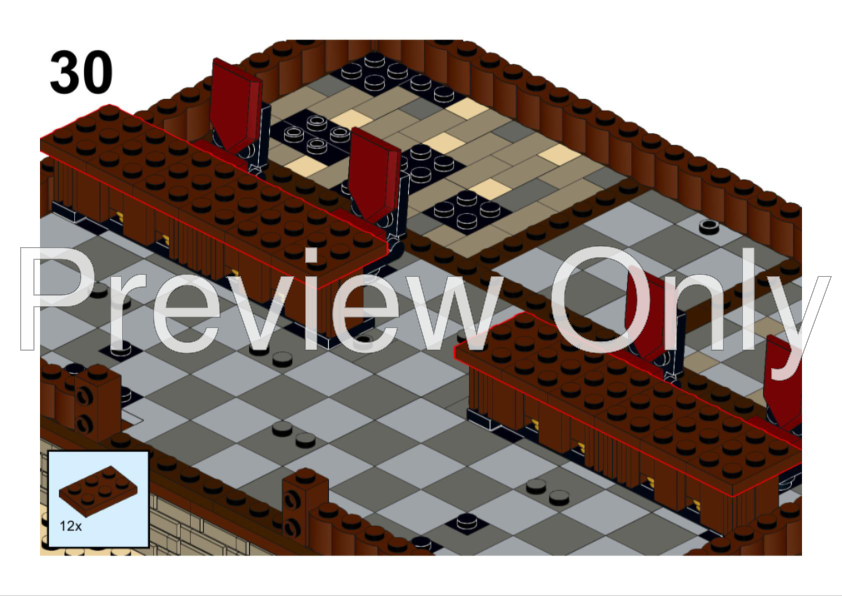 LEGO MOC Wild West Bank by Huebre | Rebrickable - Build with LEGO