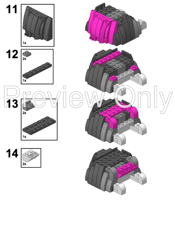 LEGO MOC Wolf by Miro | Rebrickable - Build with LEGO