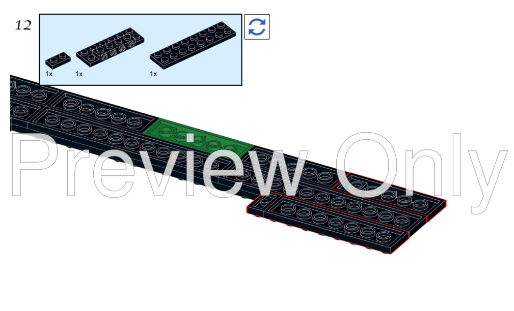 LEGO MOC The Two Towers skyline (Lite) by benbuildslego | Rebrickable ...