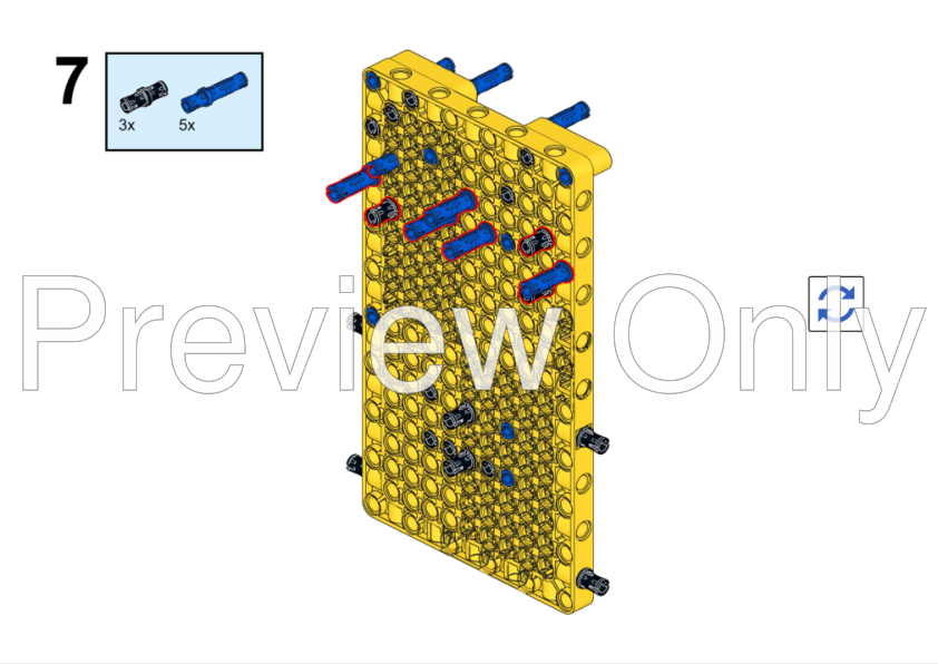 LEGO MOC Spike Prime analog clock with three mechanically linked hands ...