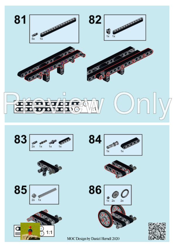 LEGO MOC LEGO Technic RC Military Halftrack by Brick Forge ...