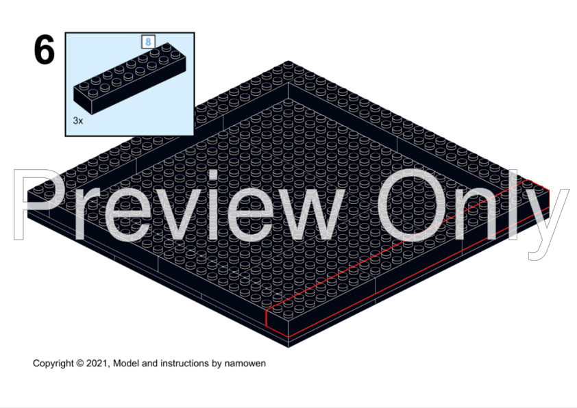 LEGO MOC LEGO Tangram (Seven-Piece Puzzle) ---- coconut tree by namowen ...