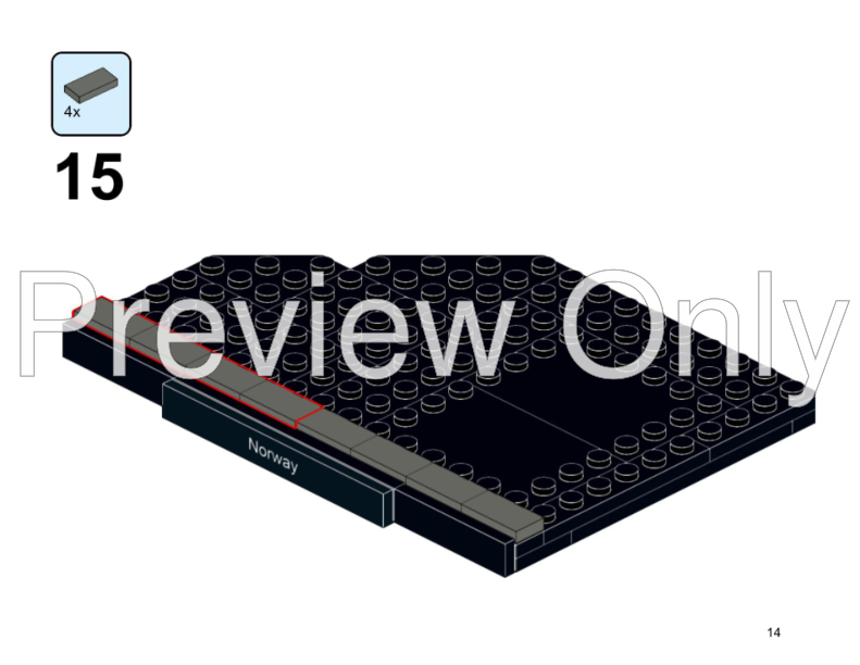 LEGO MOC Epcot - Norway by NorseBrothers | Rebrickable - Build with LEGO