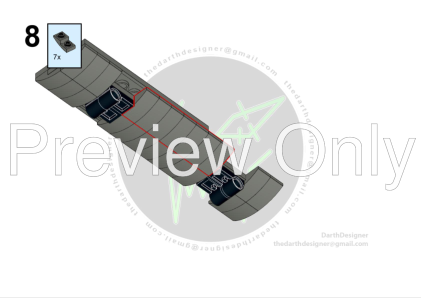 LEGO MOC Bell AH-1 Cobra | 1:35 by DarthDesigner | Rebrickable - Build ...