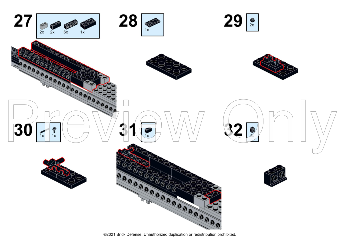 LEGO MOC F-105G Wild Weasel by brickdefense | Rebrickable - Build with LEGO