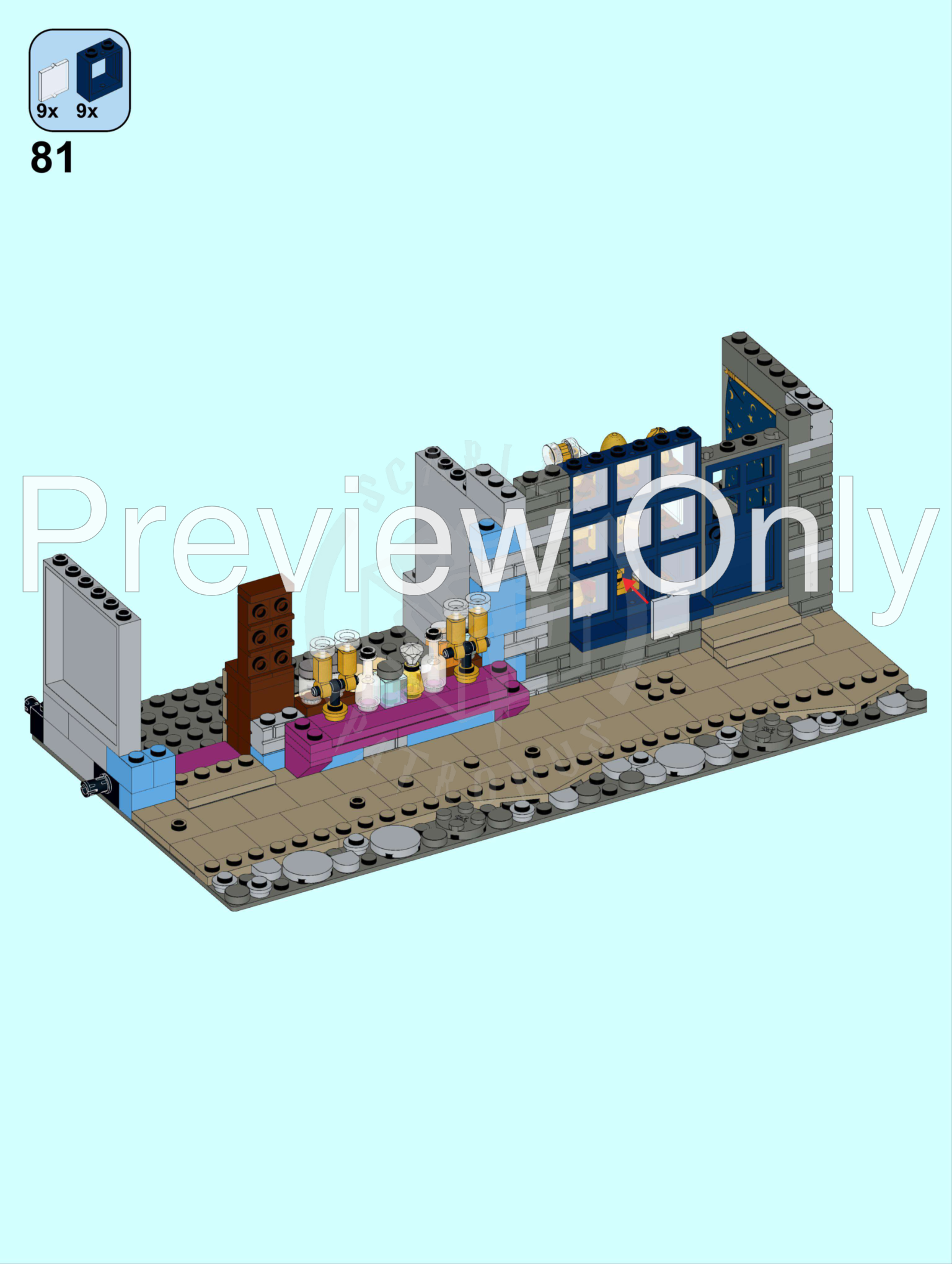 LEGO MOC Slug & Jiggers Apothercary and Wiseacre's Wizarding Equipment ...