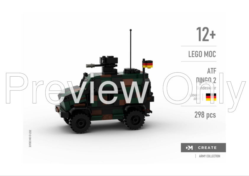 LEGO MOC Army collection - ATF Dingo 2 - German Army by DMcreate ...