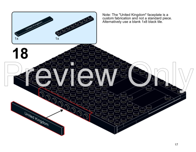 LEGO MOC Epcot - United Kingdom by NorseBrothers | Rebrickable - Build ...