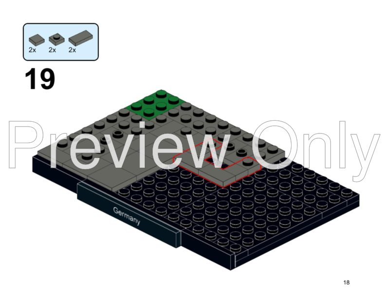 LEGO MOC Epcot - Germany by NorseBrothers | Rebrickable - Build with LEGO