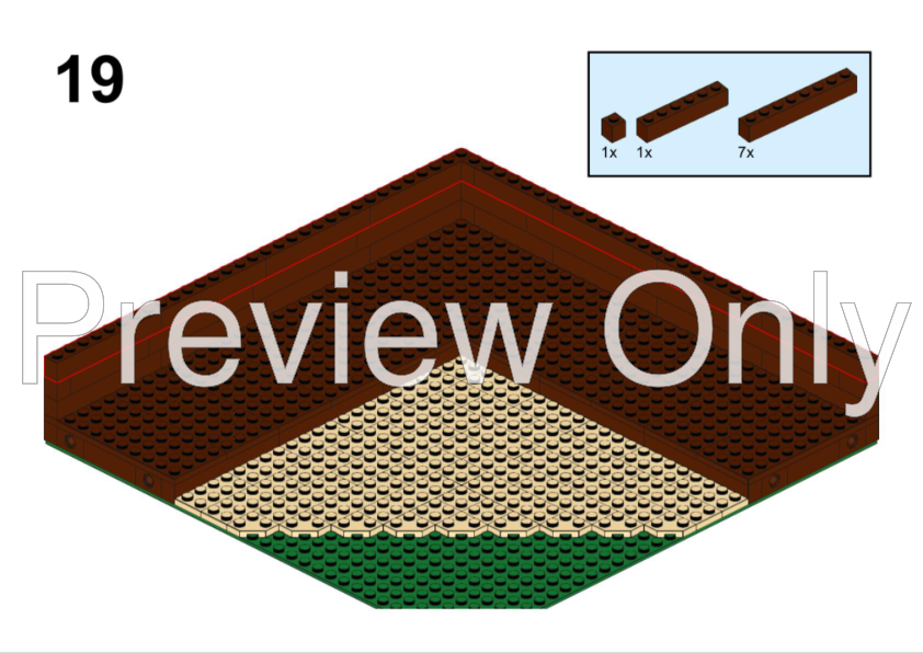 LEGO MOC Modular Baseball Stadium - Minifigure Scale by gabizon ...