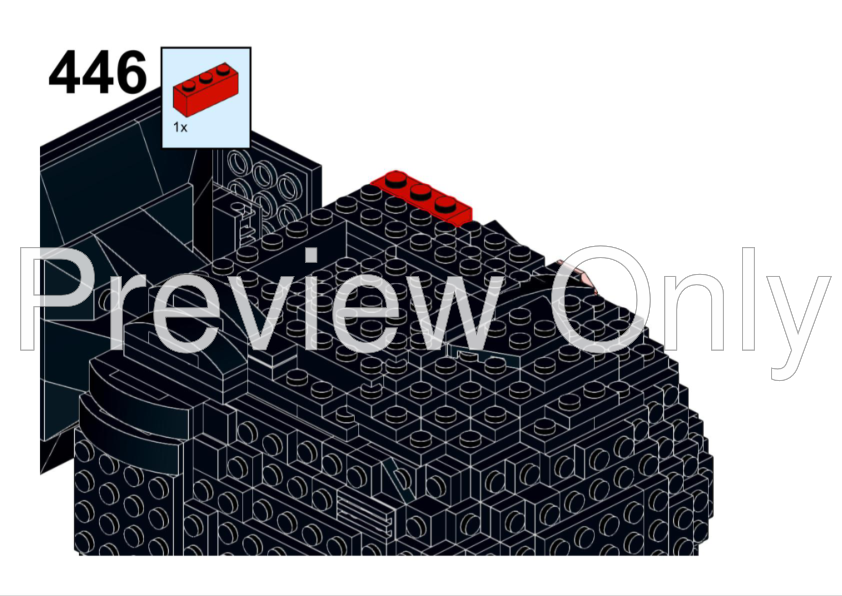 LEGO MOC Purge Troop Helmet by lego4366 | Rebrickable - Build with LEGO